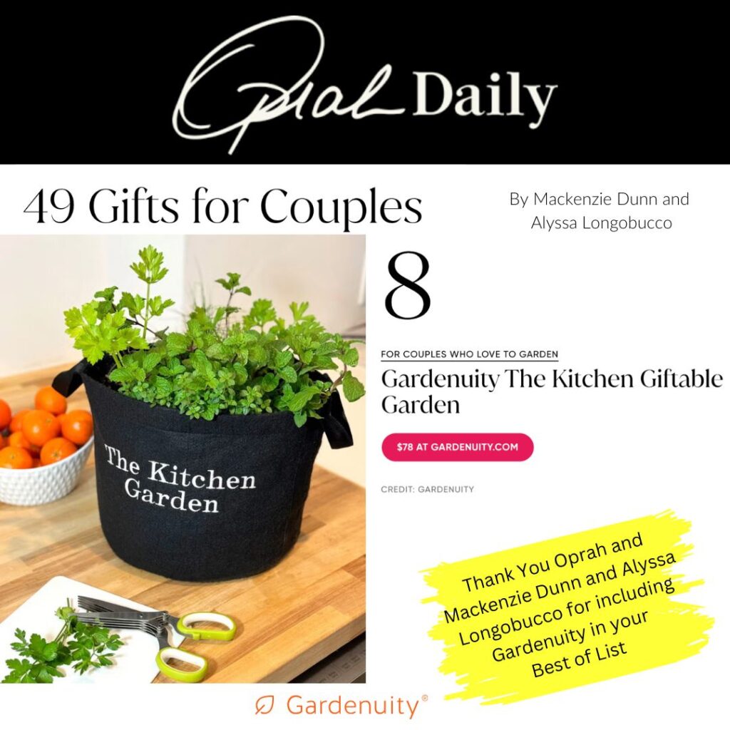 Gardenuity Kitchen Garden Featured in an Oprah Daily Favorite List! - THE SAGE